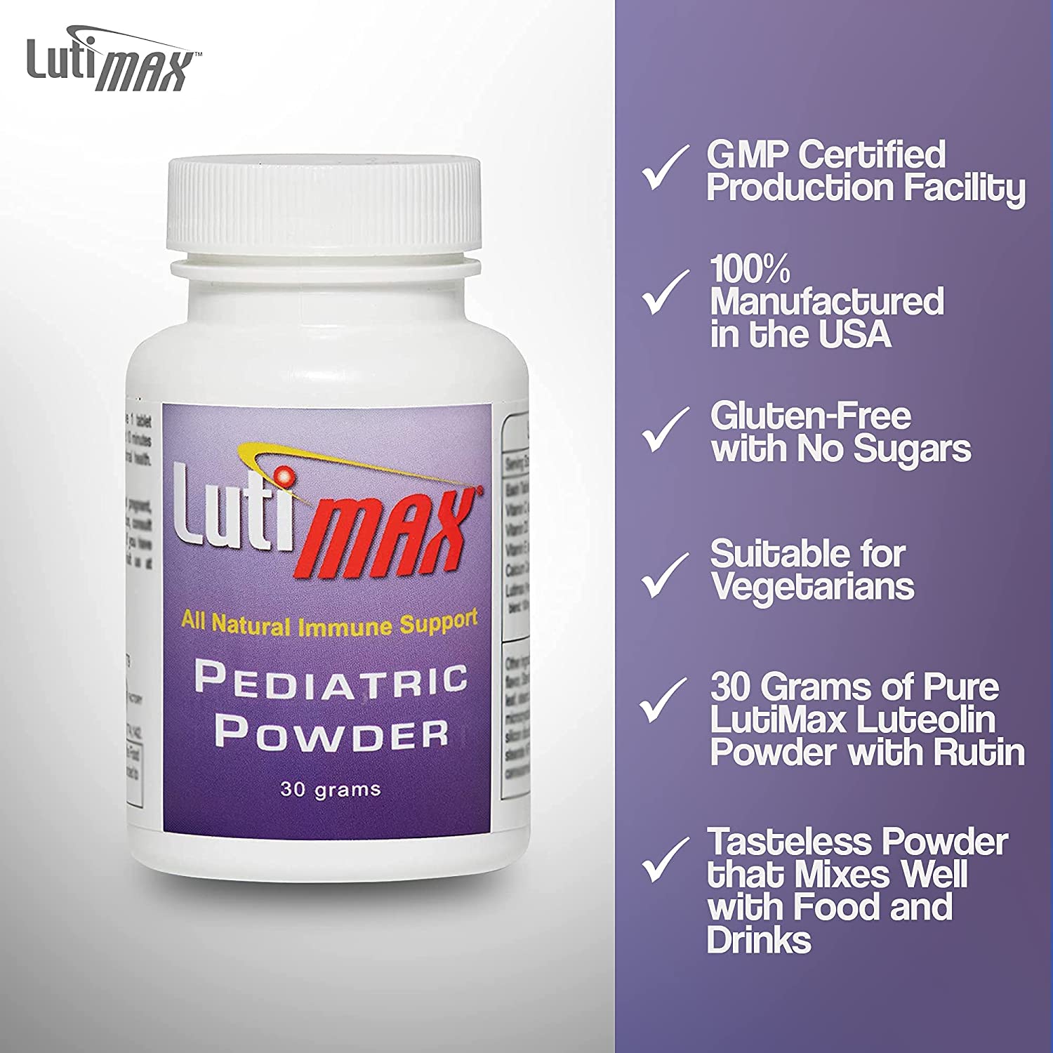 Pediatric Luteolin Powder for Kids – LutiMax